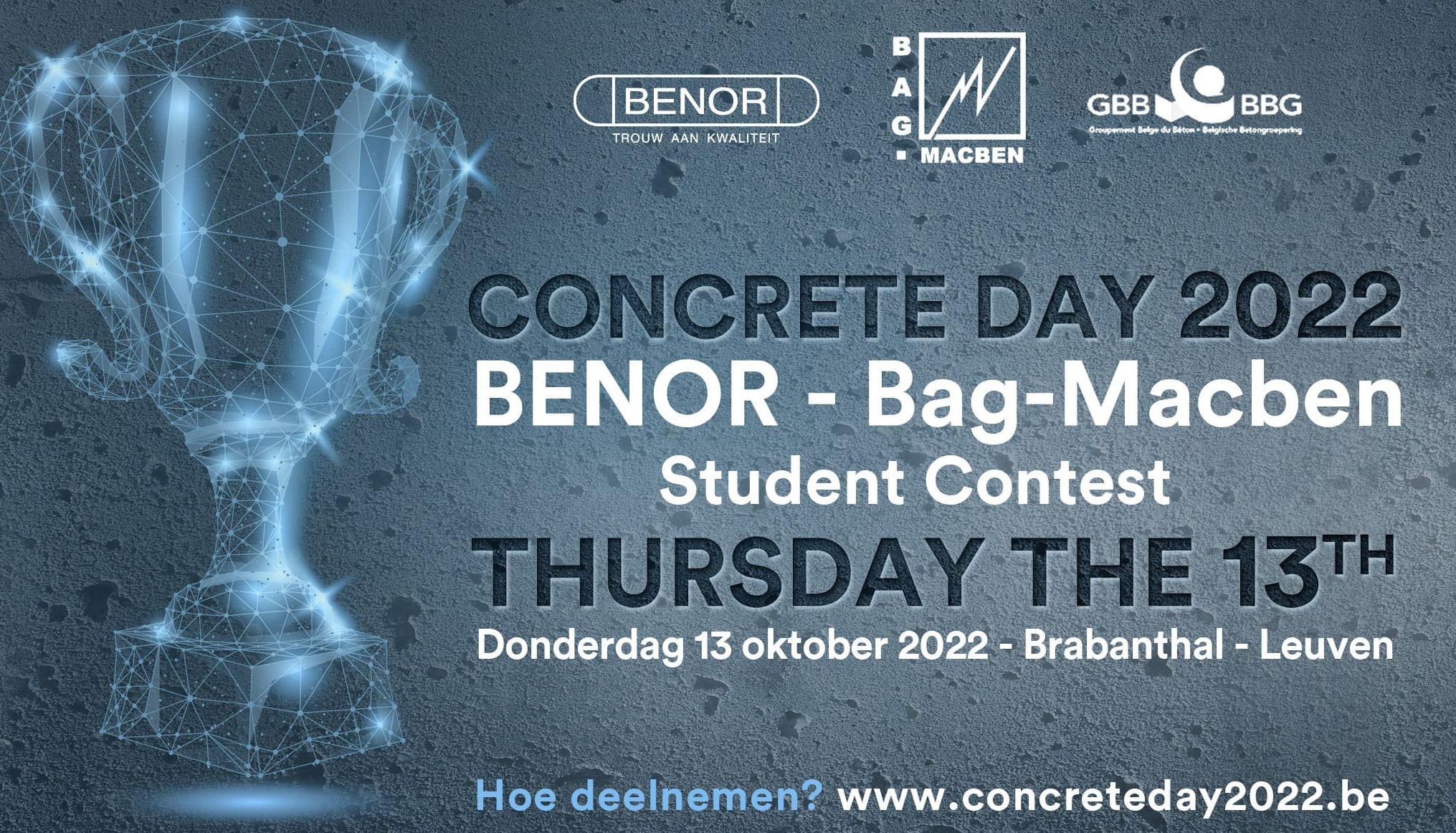 CONCRETE DAY 2022 : BENOR – BAG-MacBen Student Contest - BENOR